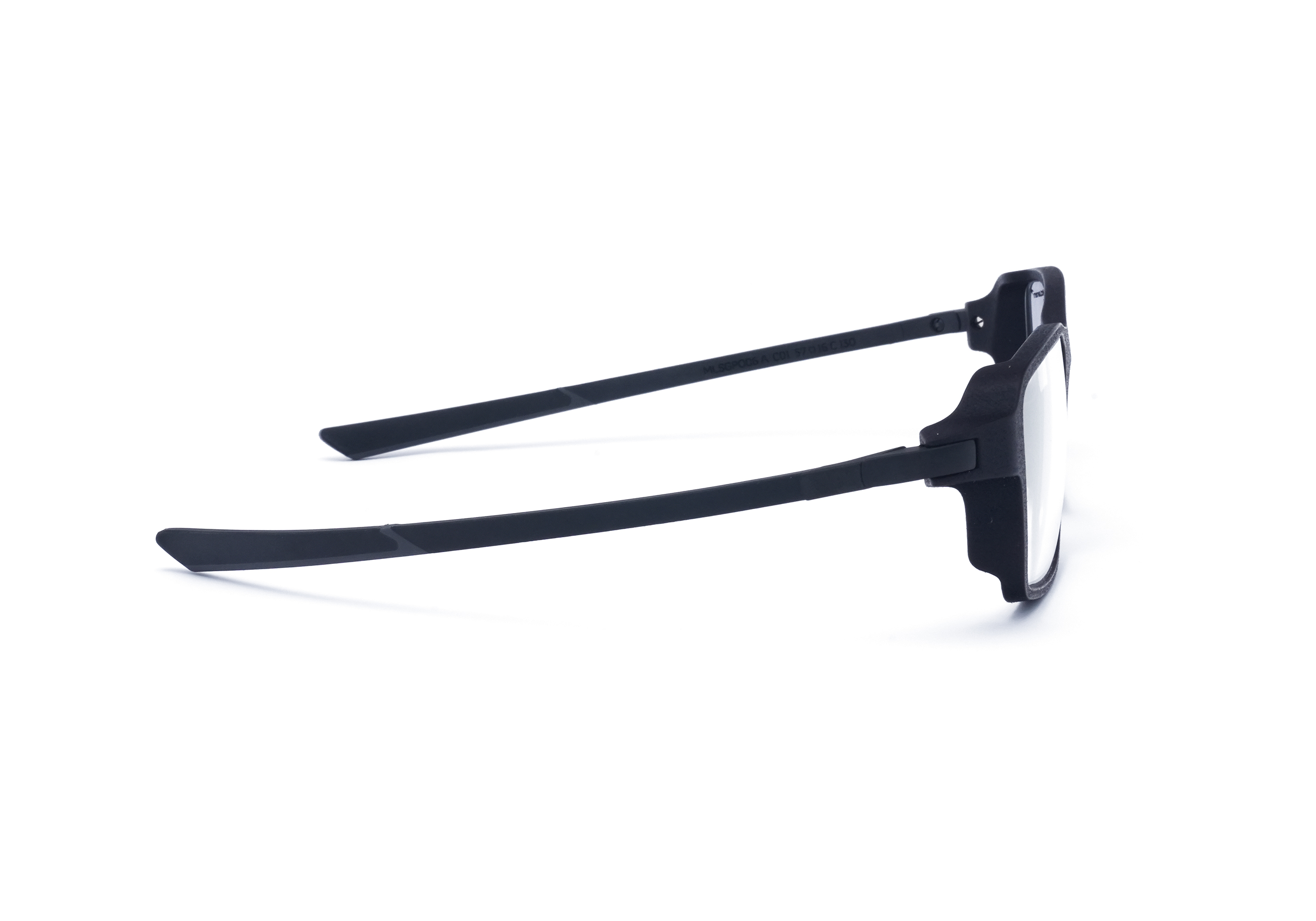 Optik Tunggal - MCLAREN ; MLSGPO06A (ASIAN FIT) ; C01 (BLACK) - 57