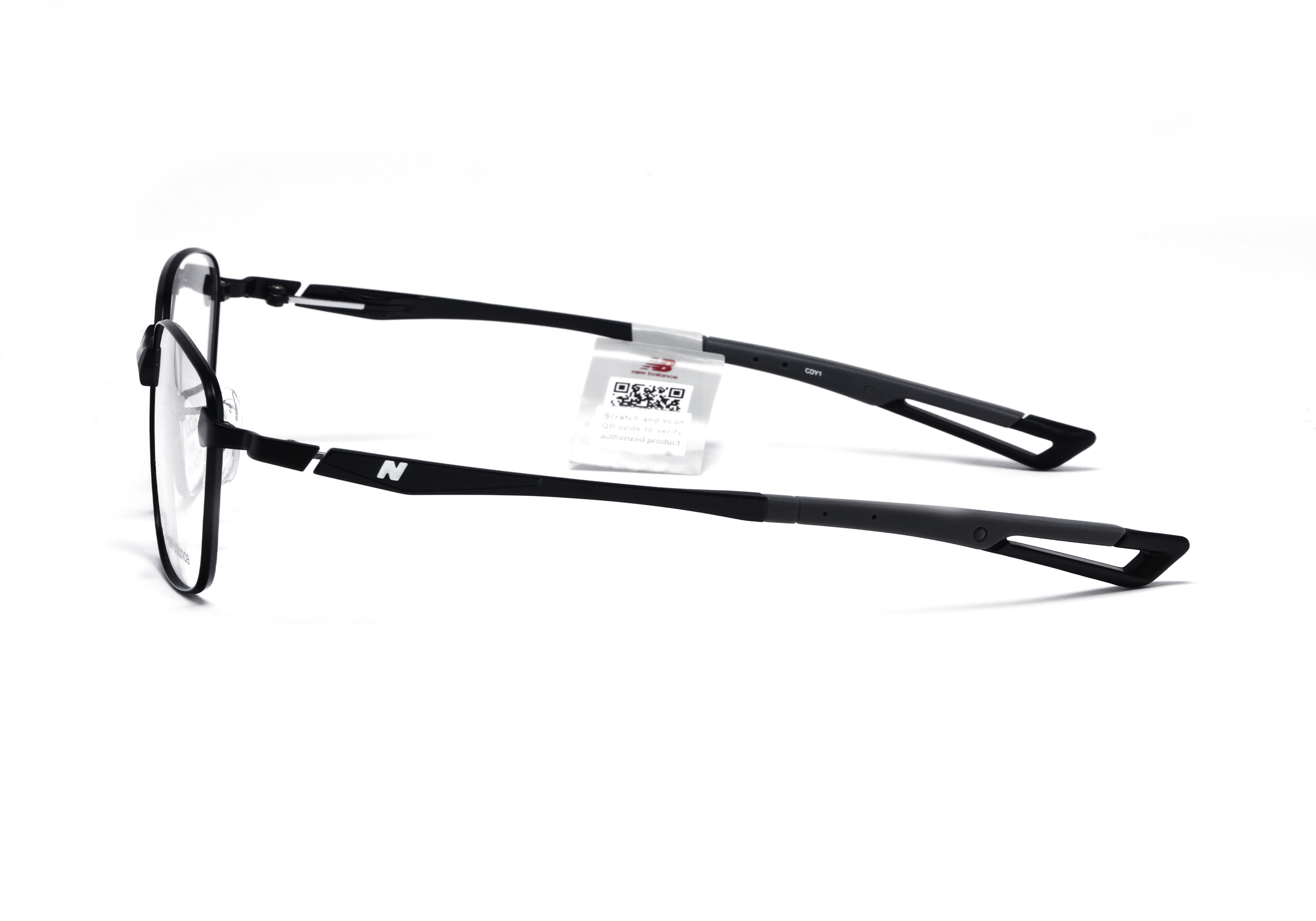 Optik Tunggal - NEW BALANCE ; NB07055 (E-LOCK) ; C05 (BLACK) - 55